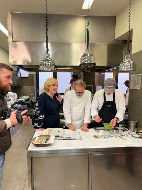 blog post from email kathy and massimo in kitchen - Dream of Italy